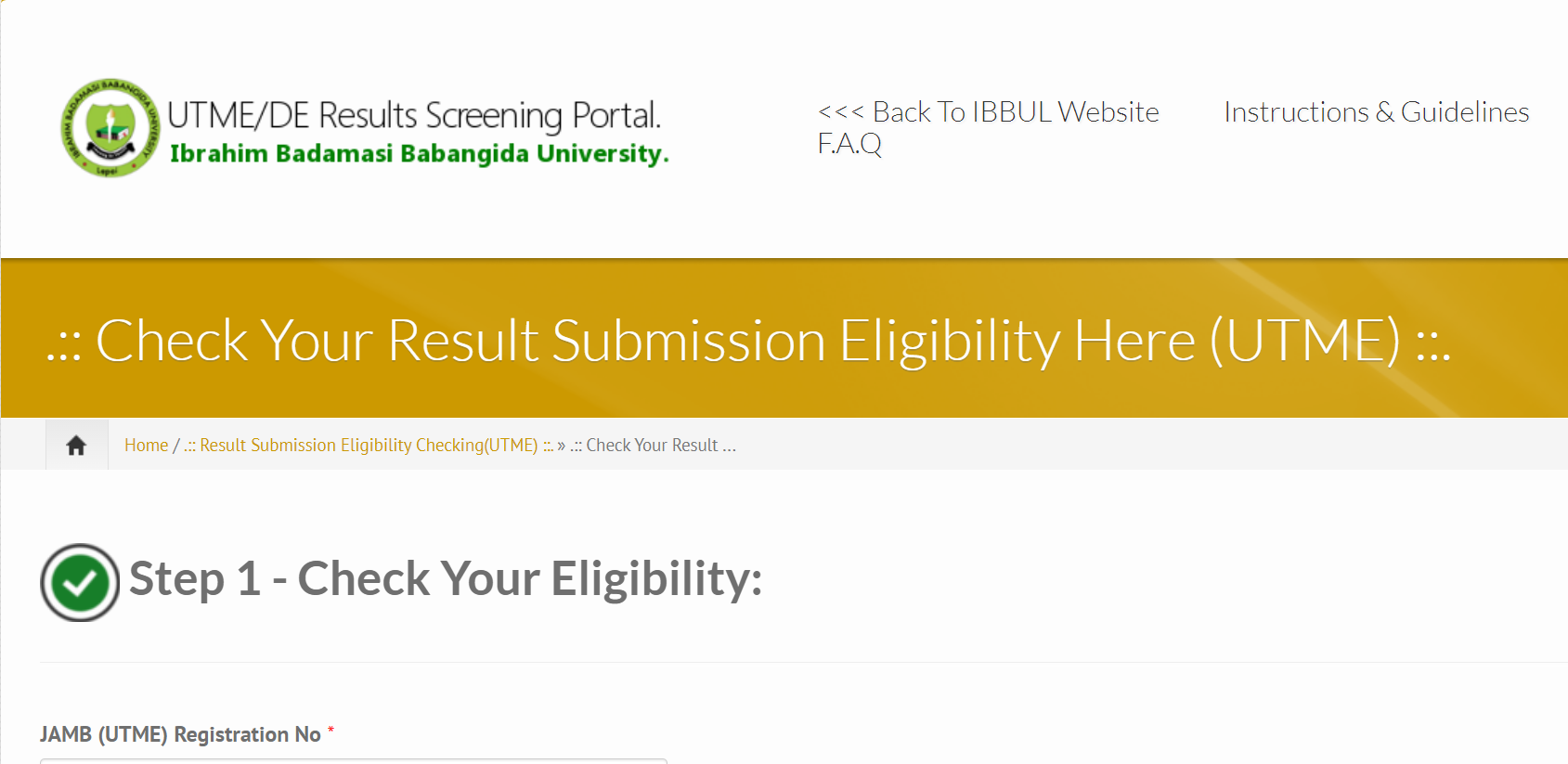 IBBU Post UTME Form for 2022/2023 is Out | Apply Now