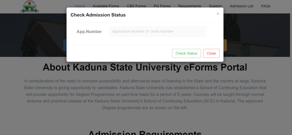 KASU Admission List 2022/2023 is Out | How to Check