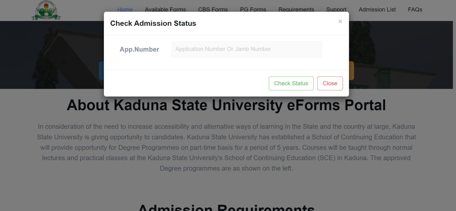 KASU Admission List 2022/2023 is Out | How to Check