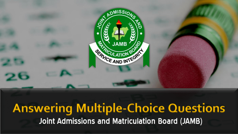 How to Answer JAMB Questions in 2023 | All You Need to Know