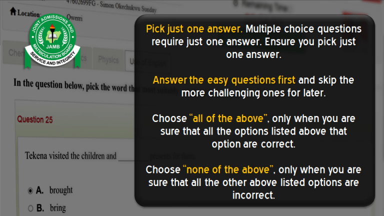 How to Answer JAMB Questions in 2023 | All You Need to Know